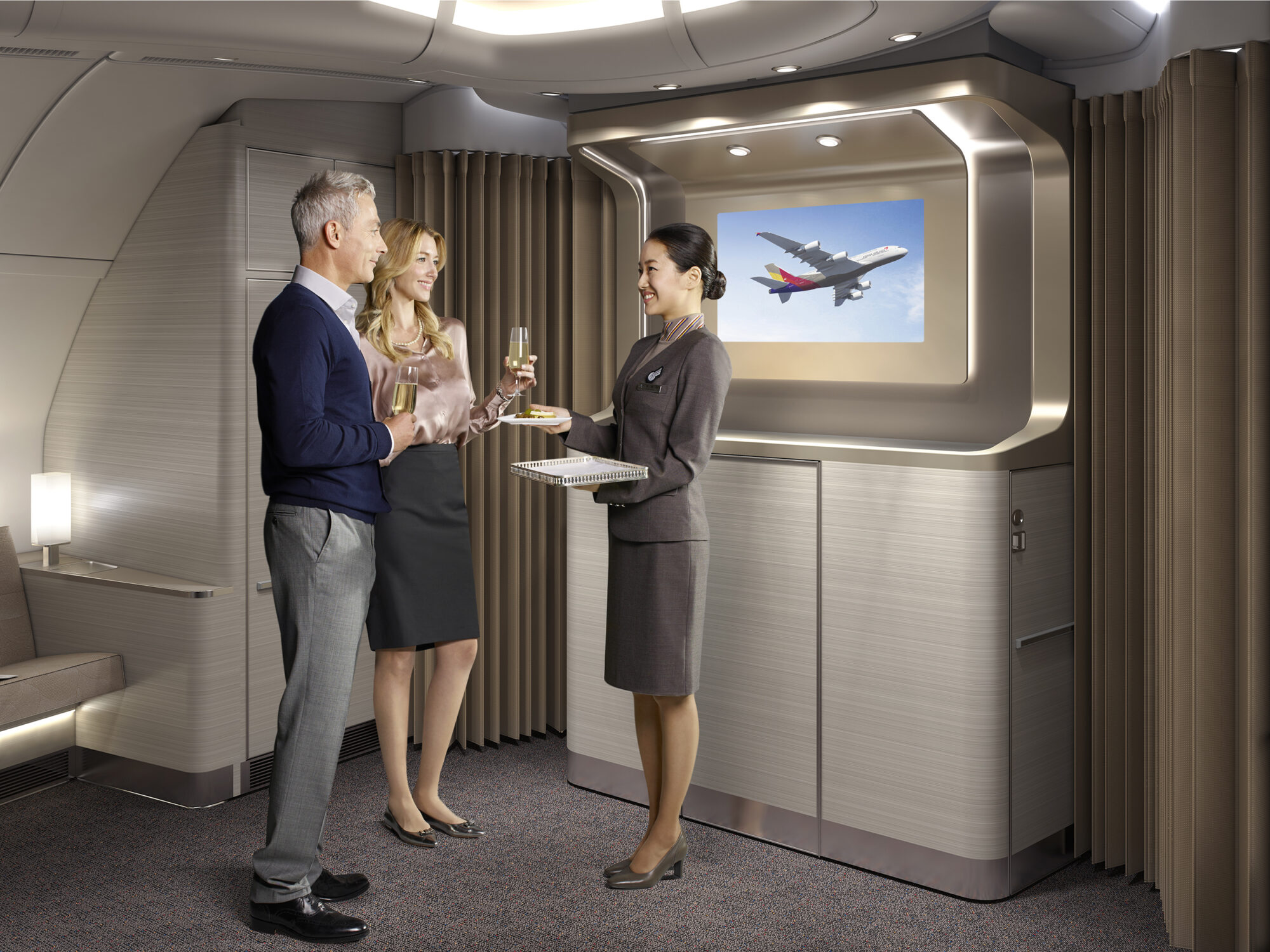 Aircraft interior design company | Aviation - tangerine