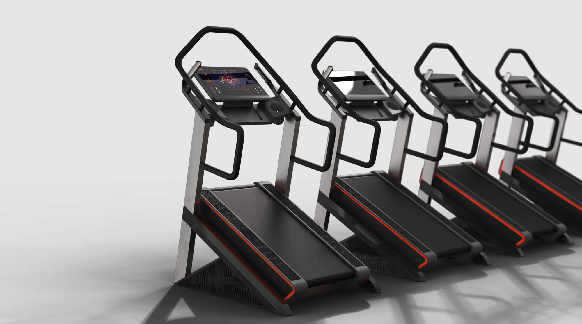 DRAX fitness equipment design - Tangerine